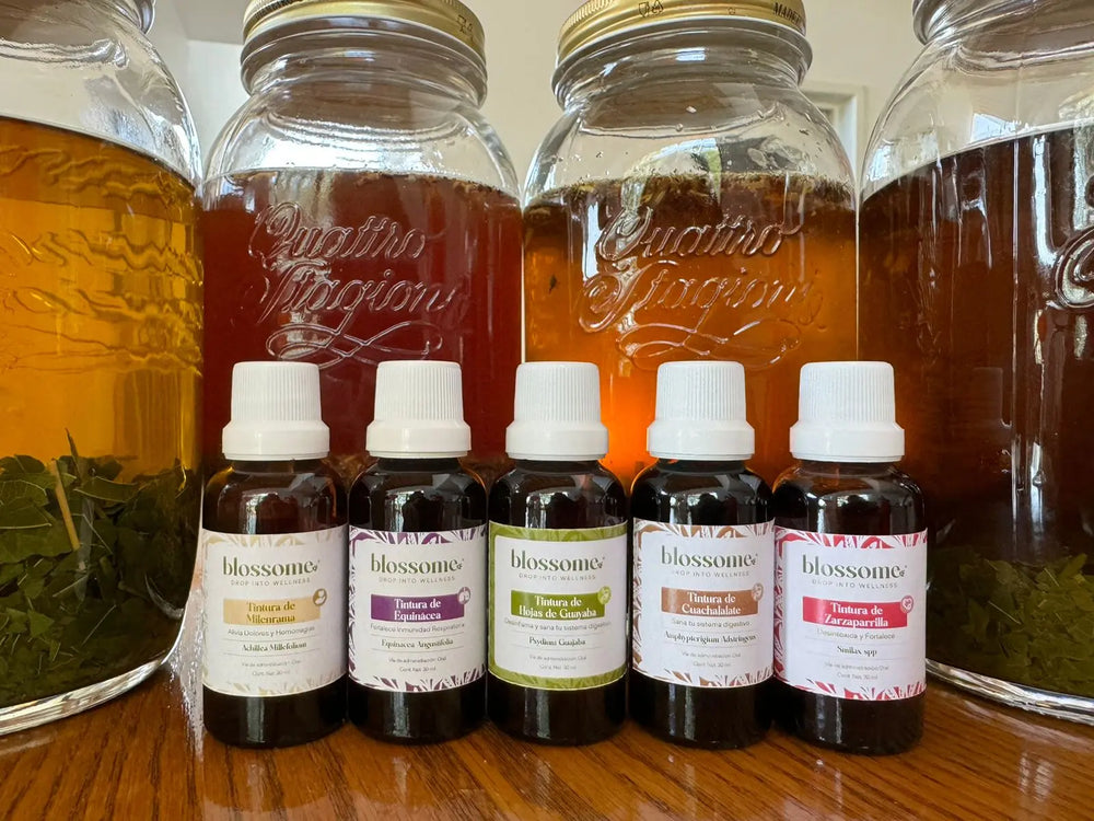 Kit de 5 Tinturas de Plantas Medicinales - Blossome