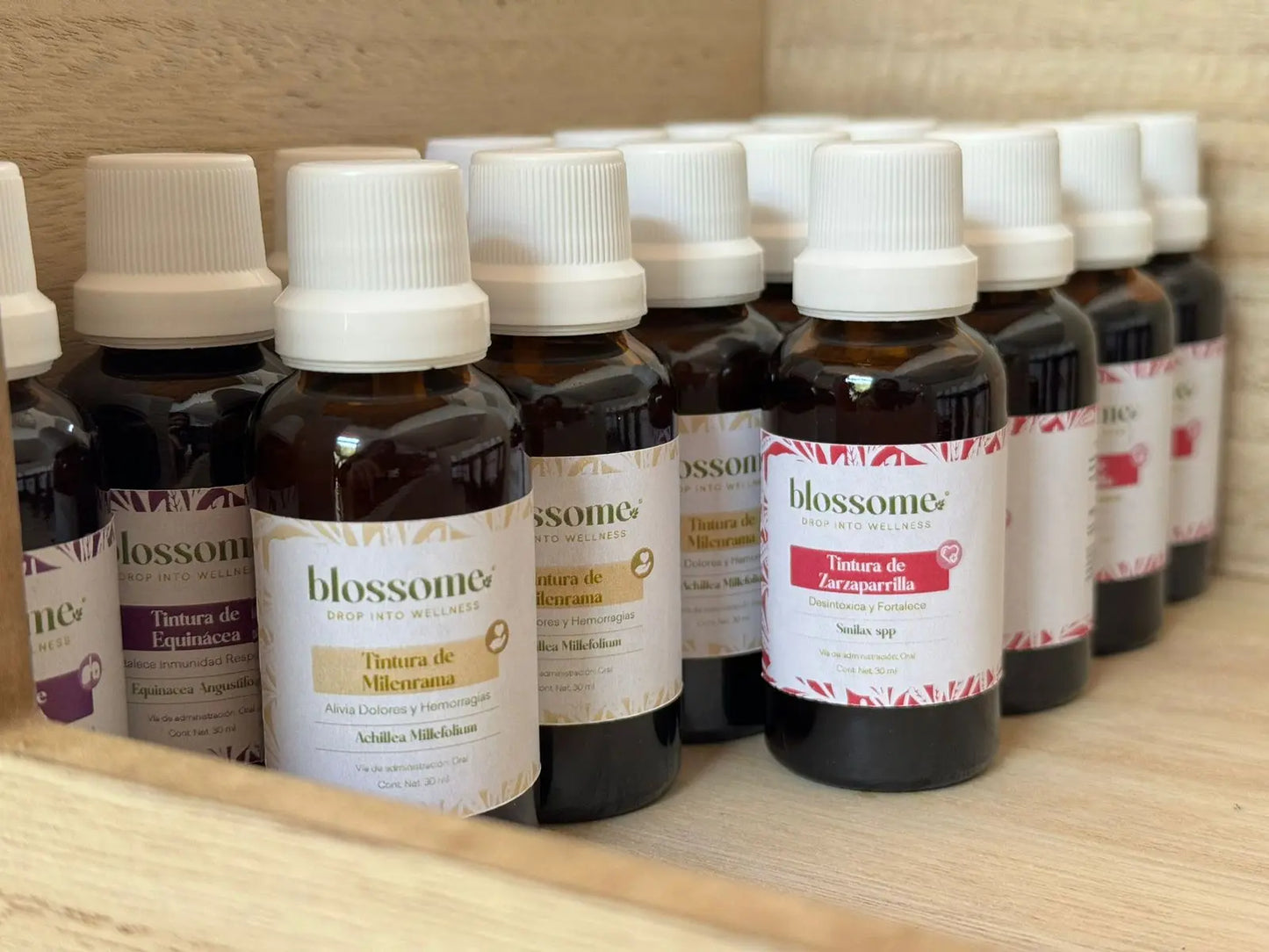 Kit de 5 Tinturas de Plantas Medicinales - Blossome