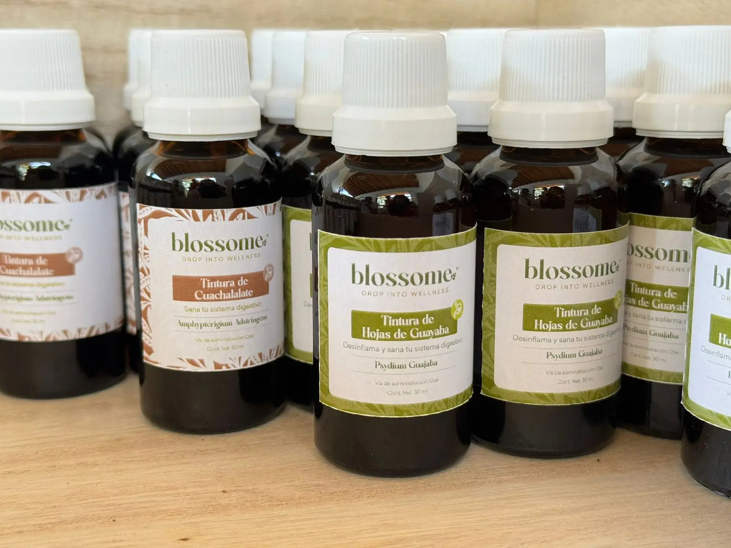 Kit de 5 Tinturas de Plantas Medicinales - Blossome